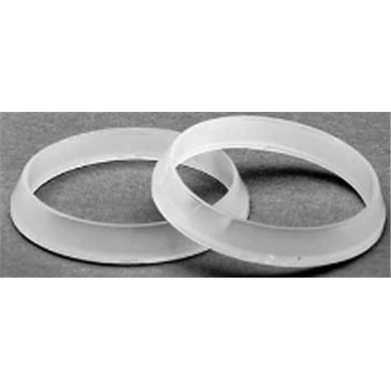 Plumb Pak 57 1.25 in. Beveled Polywasher - Pack of 100 - Walmart.com