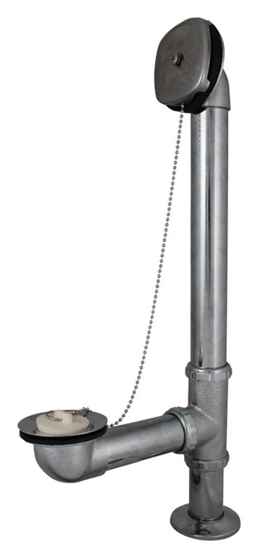 Keeney 1-3/8 in. D Satin Brass Bath Drain - Walmart Business Supplies