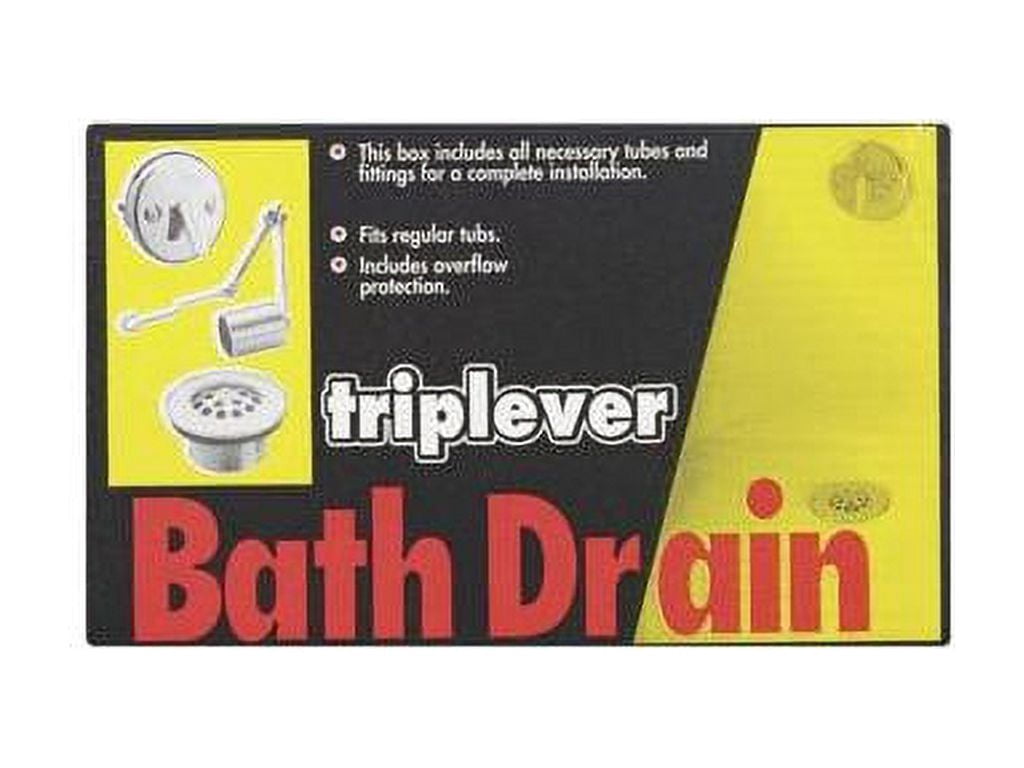 Plumb Pak 64WDS Tub Waste & Overflow, 1-1/2", Plastic, Each - Walmart.com