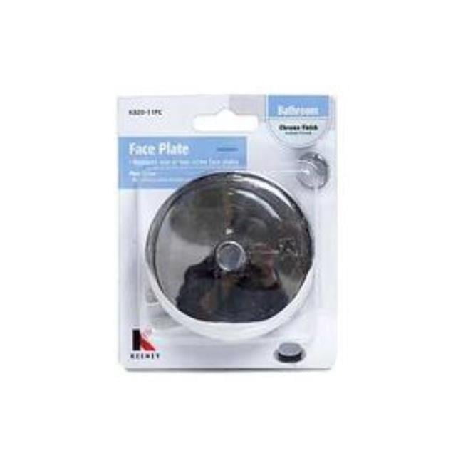 Plumb Pak K820-11PC 3.12 in. Dia. Metal Face Plate with Screw, Polished ...