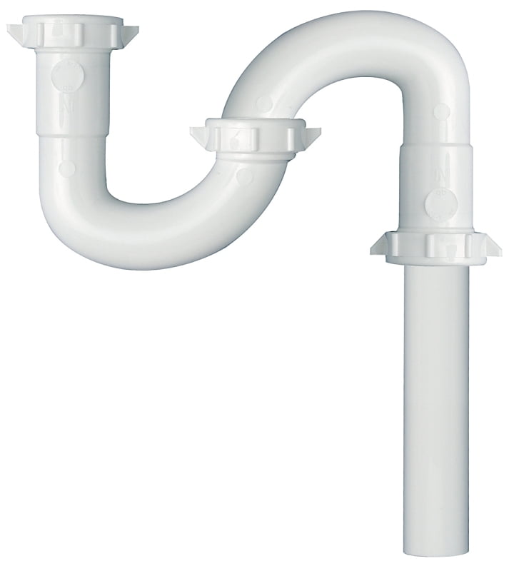 Plumb Pak PP20663 Pvc Slip Joint S-Trap, 1-1/2" - Walmart.com