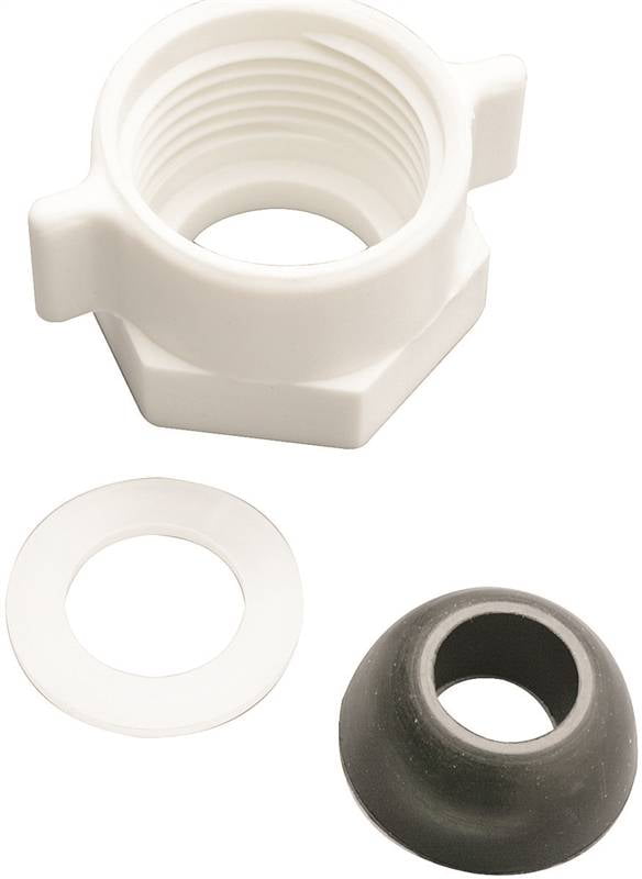 Plumb Pak PP23549 Ballcock Coupling Nut with Cone Washer, 5/8 in ...