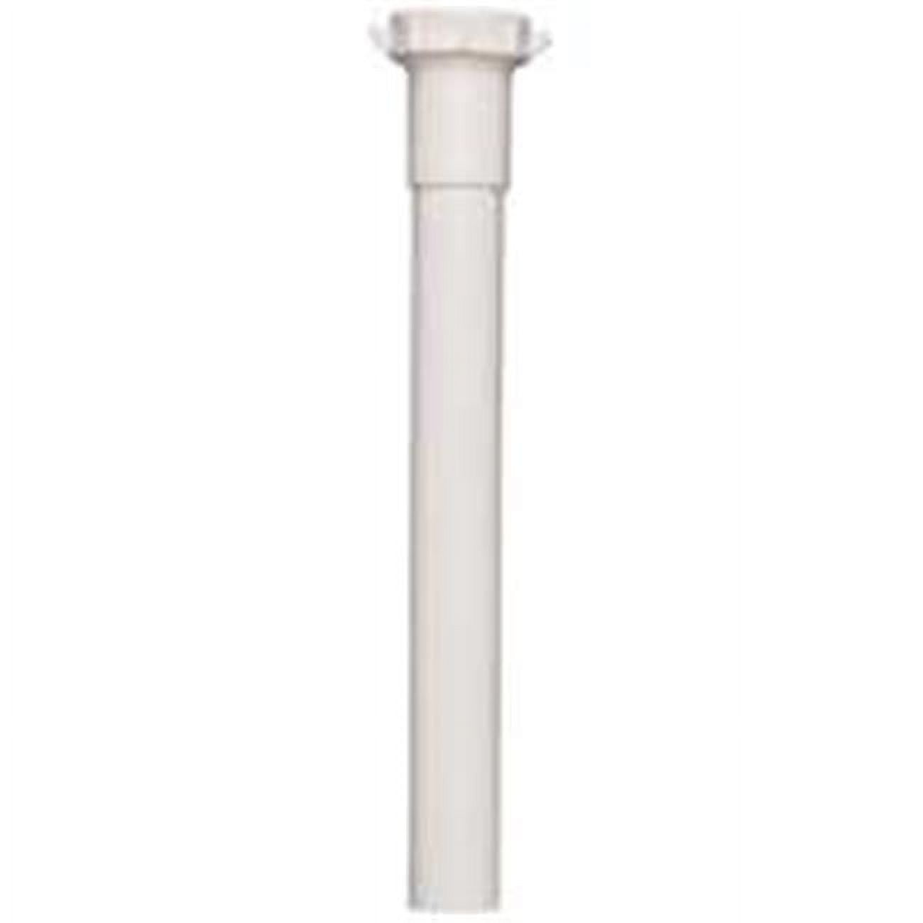 Plumb Pak PP40-8W Extension Tube 1-1/2 in Slip Joint 8 in L White ...