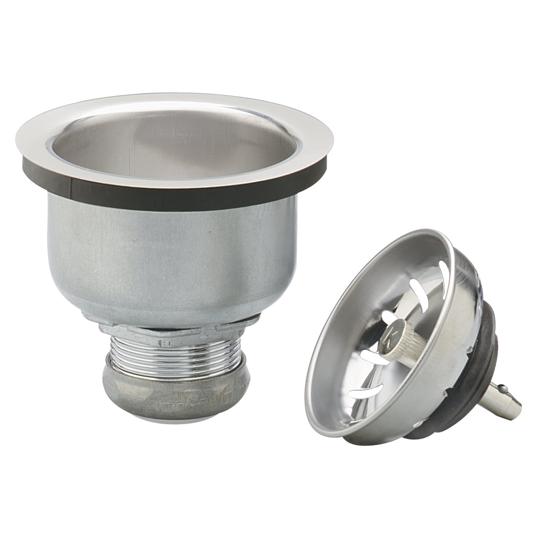 Plumb Pak PP5413 Strainer Stainless Steel Ball Deep Cup Lock - Walmart.com