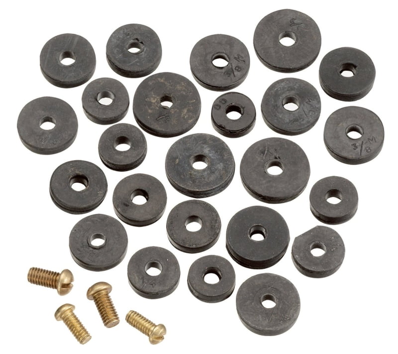 Plumb Pak PP805-20 Faucet Washer Assortment, Rubber, For: Sink and ...