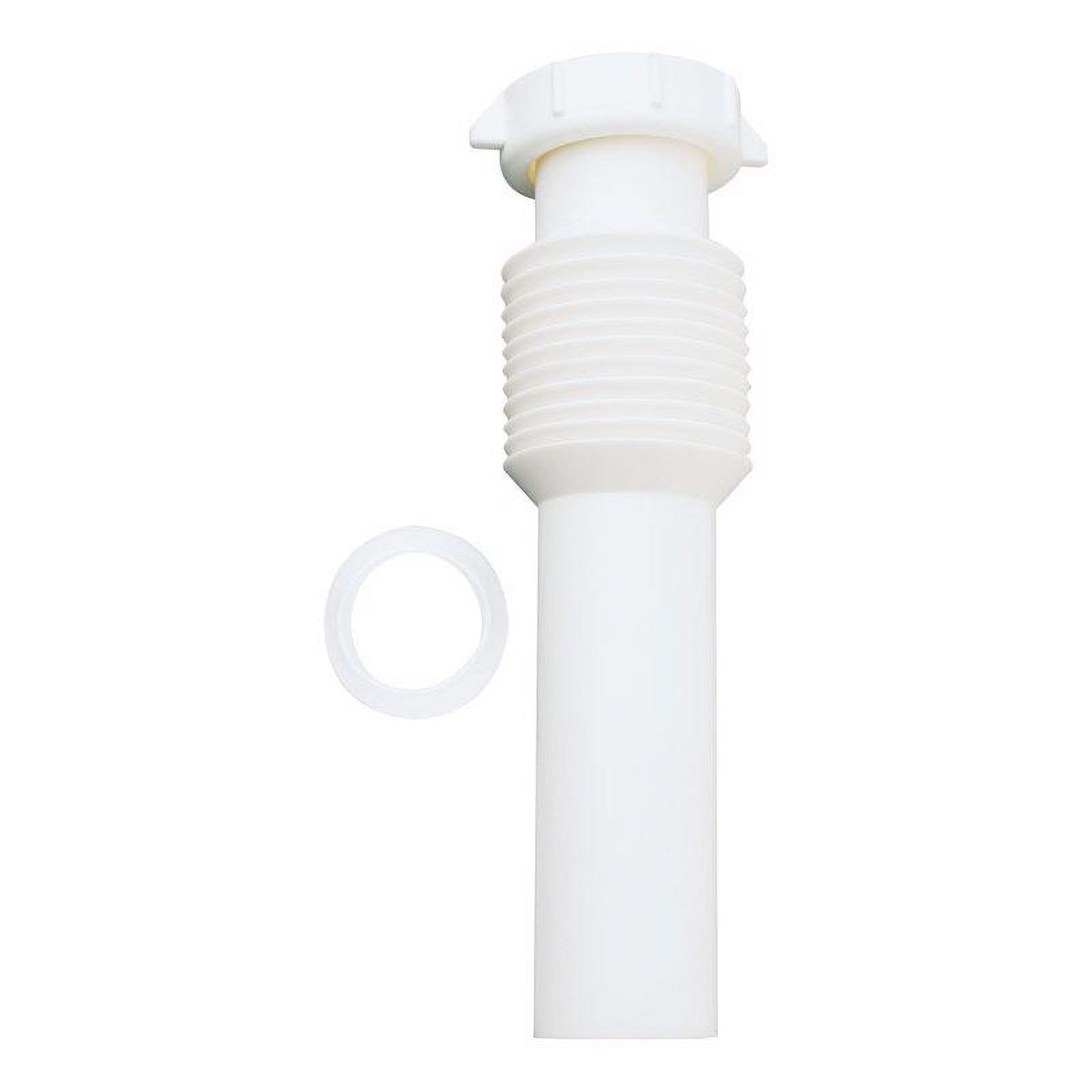 Plumb Pak PP812-1 Sink Tailpiece, 1-1/2 in, 12 in L, Slip-Joint ...