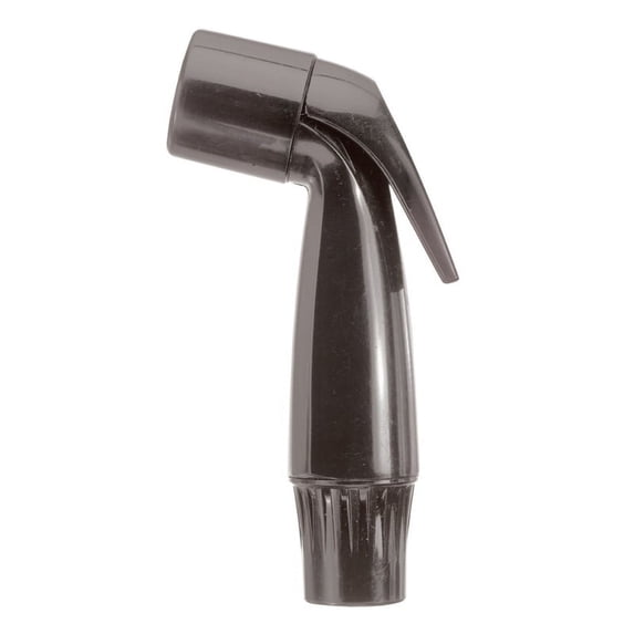Plumb Pak Universal Kitchen Faucet Sprayer, Black Gloss, Ergonomic ...