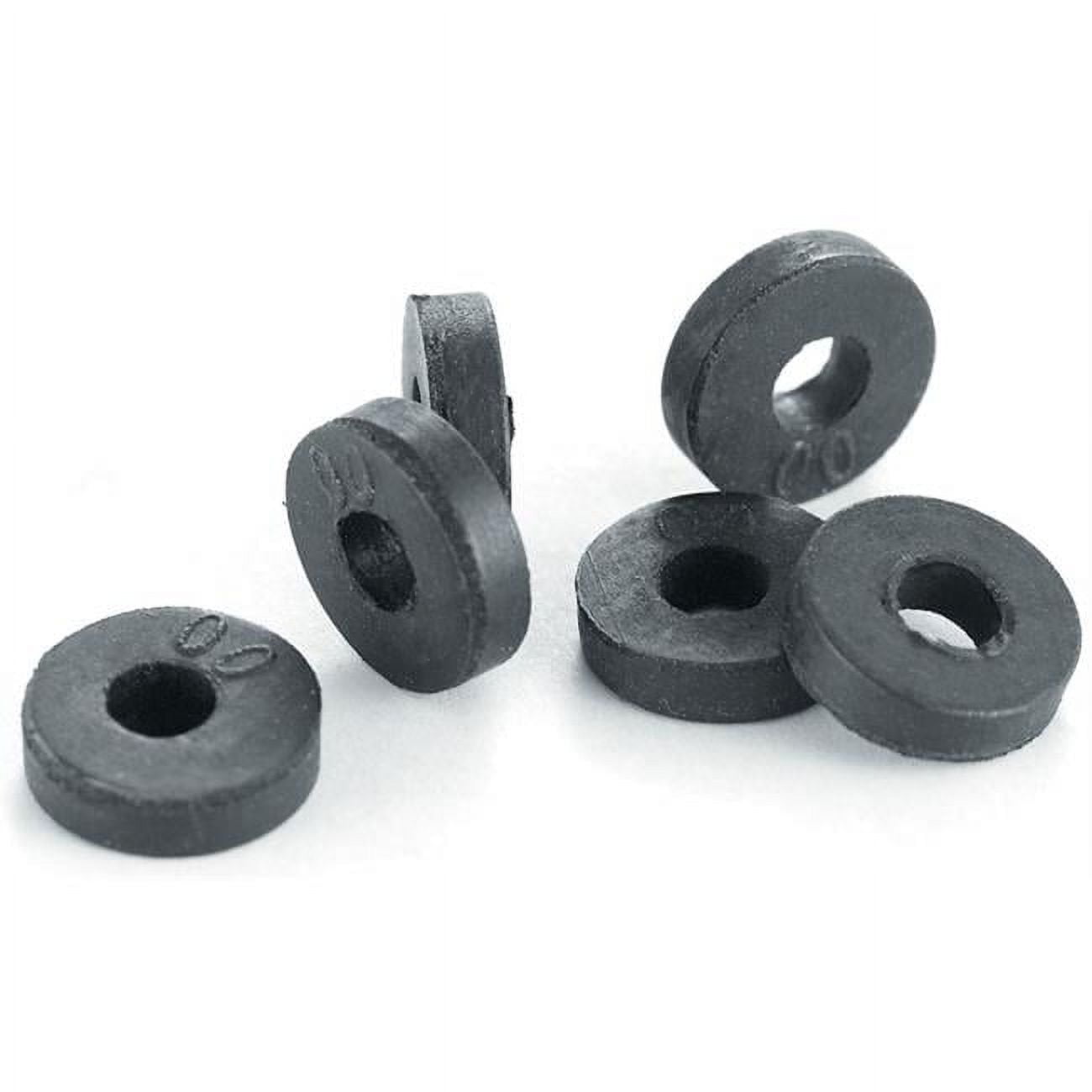 PlumbCraft 1/2 in. D Rubber Faucet Washer Flat 6 pk - Walmart.com