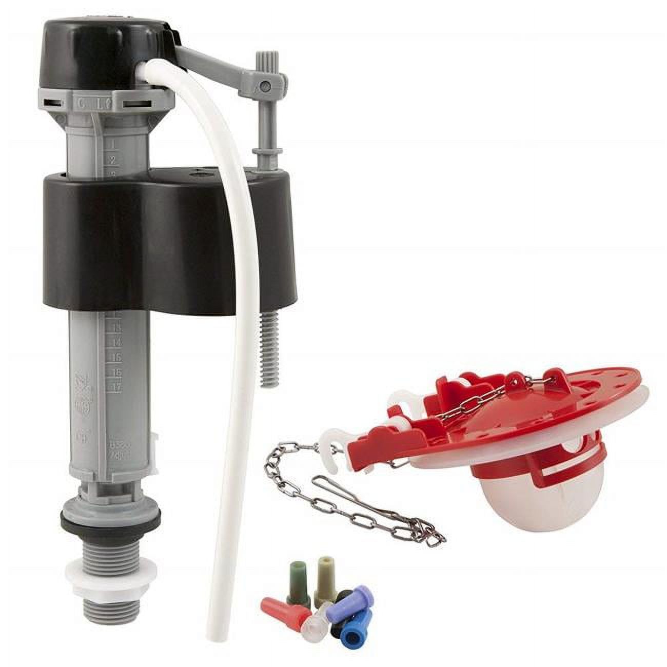 PlumbCraft Fill Valve And Flapper Kit Plastic - Walmart.com