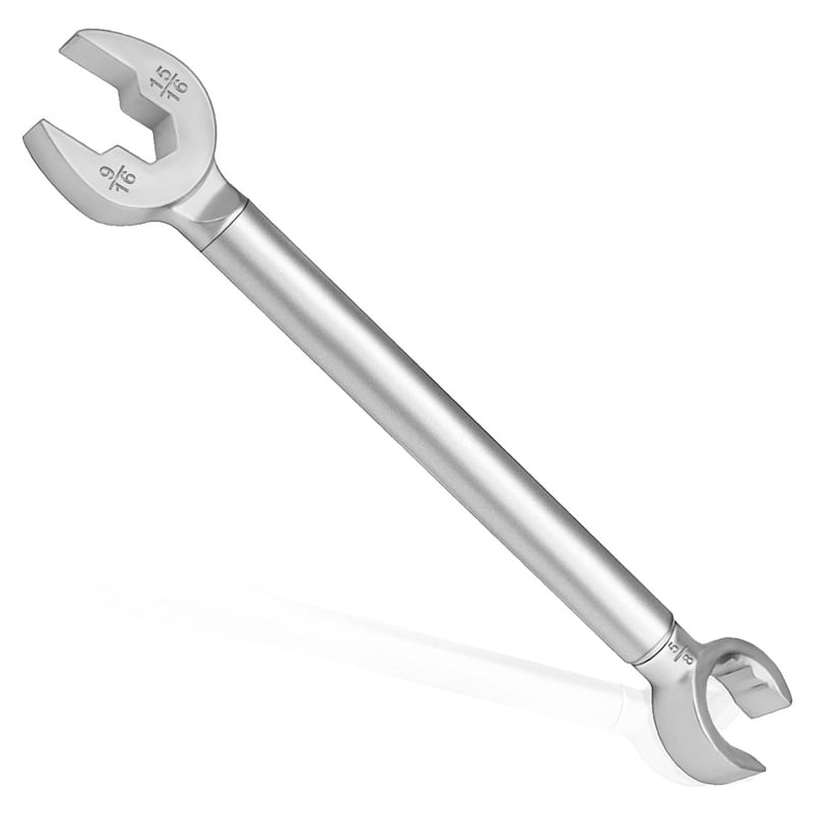 Plumber Wrench, 2-in-1 Angle Stop Wrench,Plumbing Tools for Faucet Nuts ...