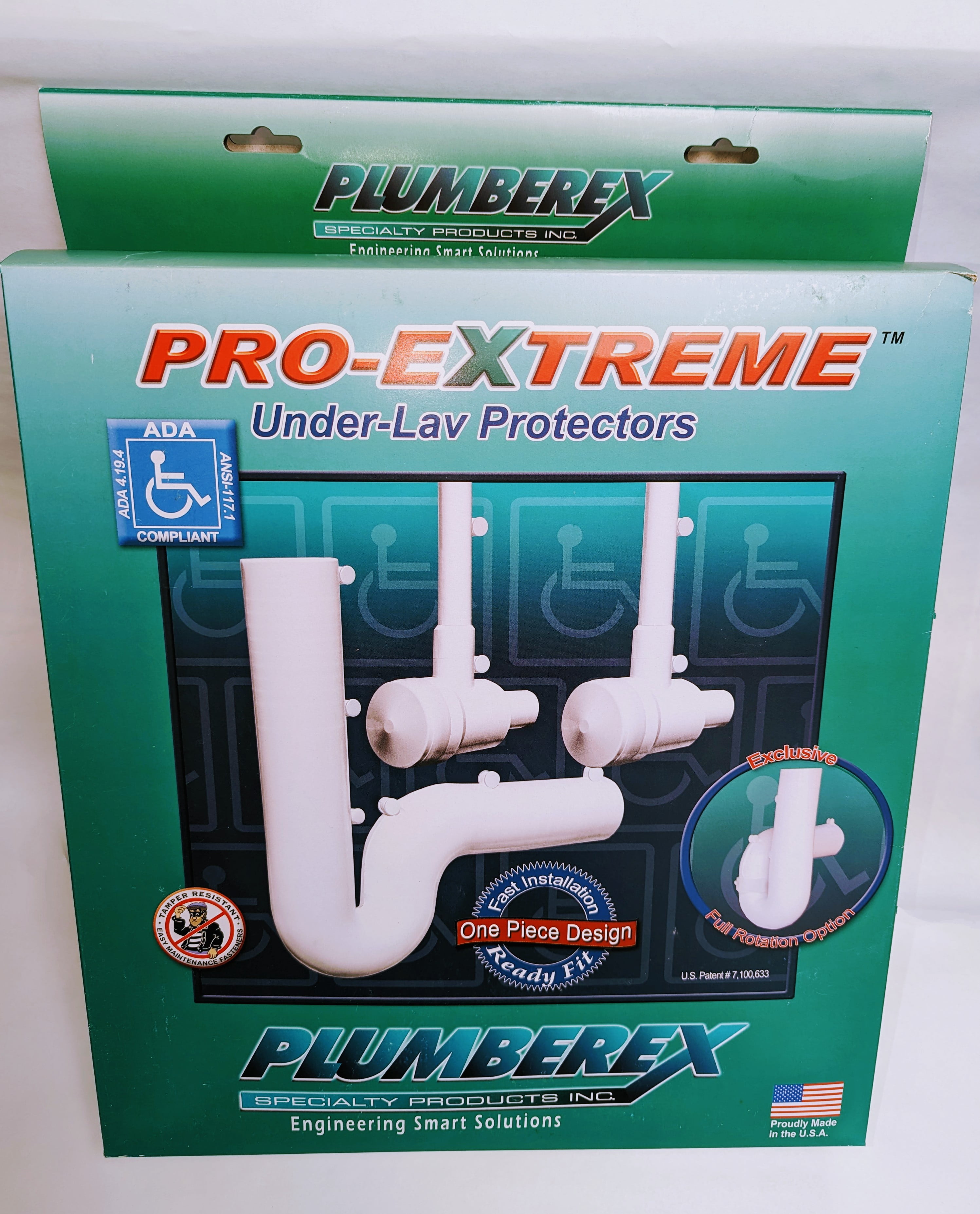 Plumberex 396B Trap Gear Soft ADA Under-Lavatory Protector Kit - 3 ...