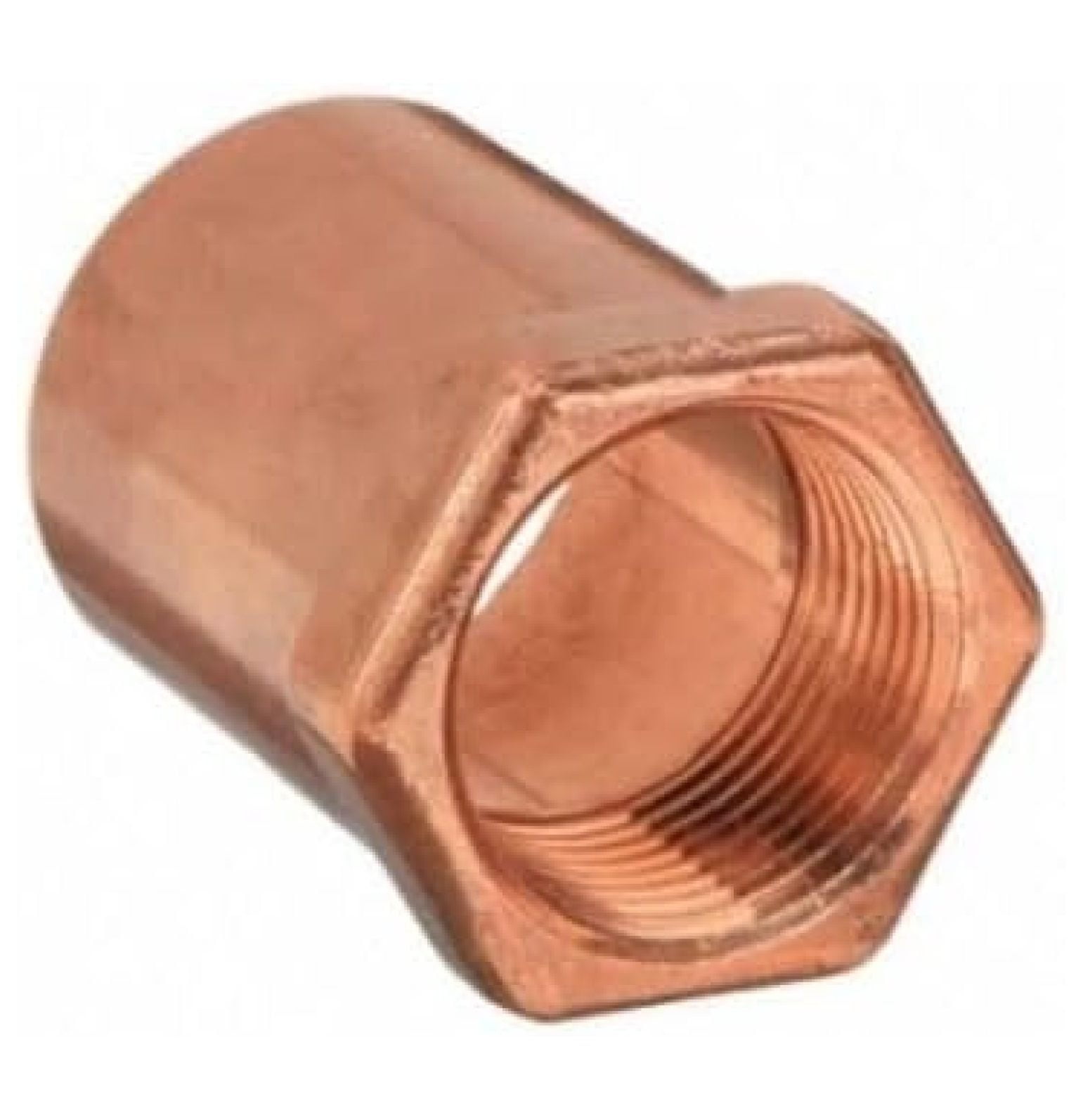 Plumbing (1-Pc) 1-1/4" Solder x 1" FIP LF Copper Female Adapter,C x FIP ...