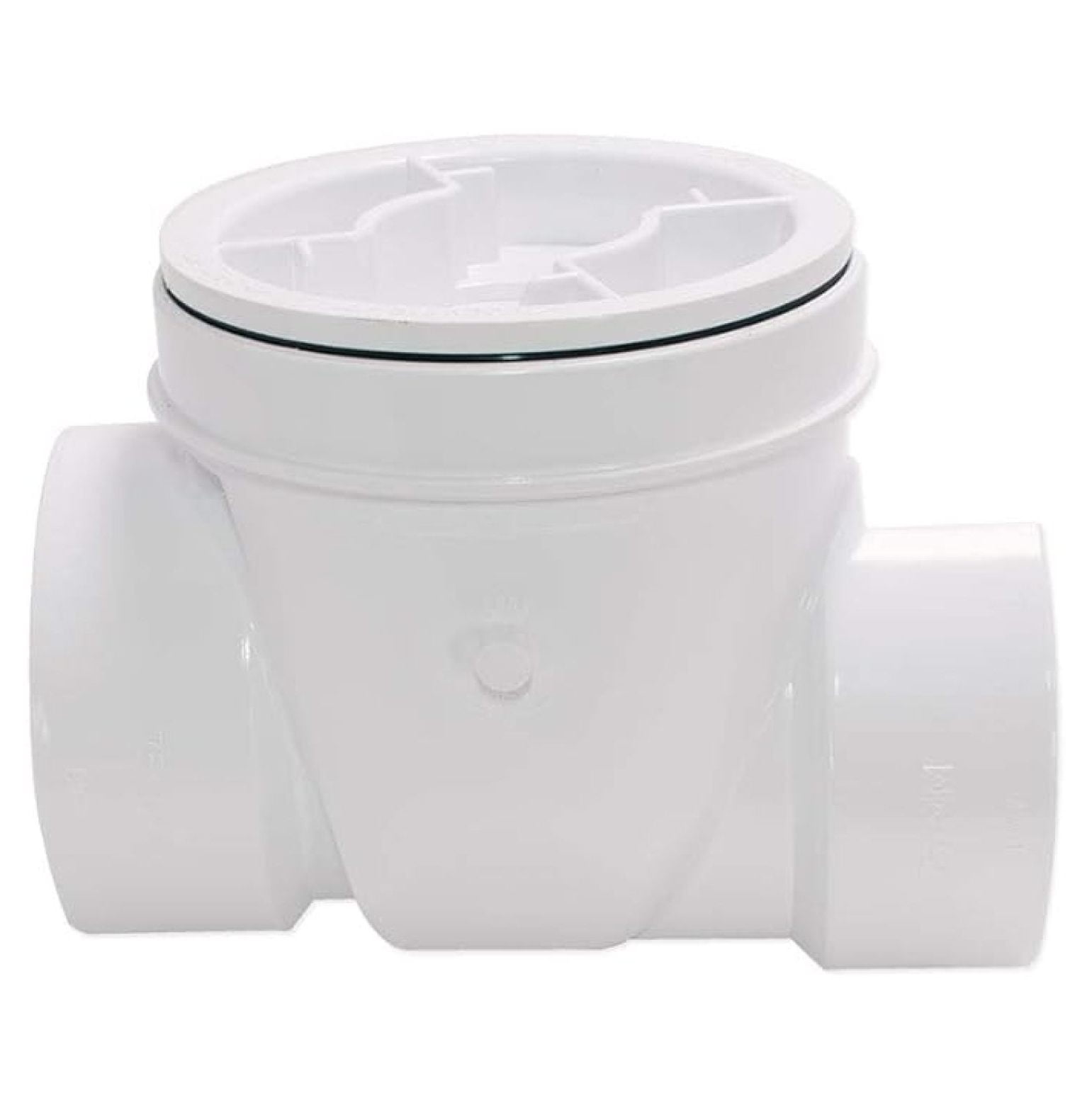 Plumbing Backwater Valve 3 Inch, PVC Backflow Preventer, Sewer Drain ...