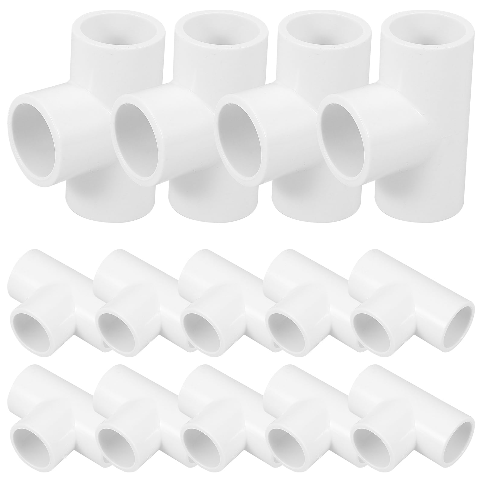 Plumbing Fittings 20 Pcs Sink Drain Overflow Three-way Water Hose ...