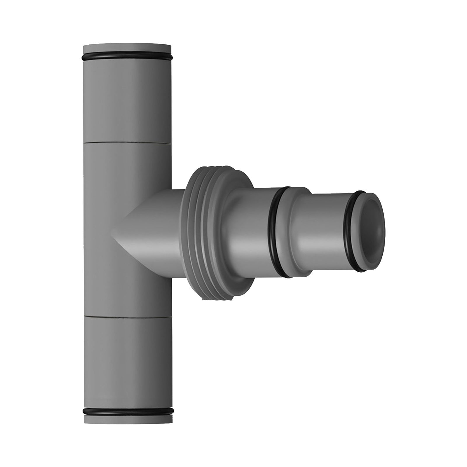 Plumbing Fittings Pool Hose Connector T Joint Adapter 15" to 15" Double ...