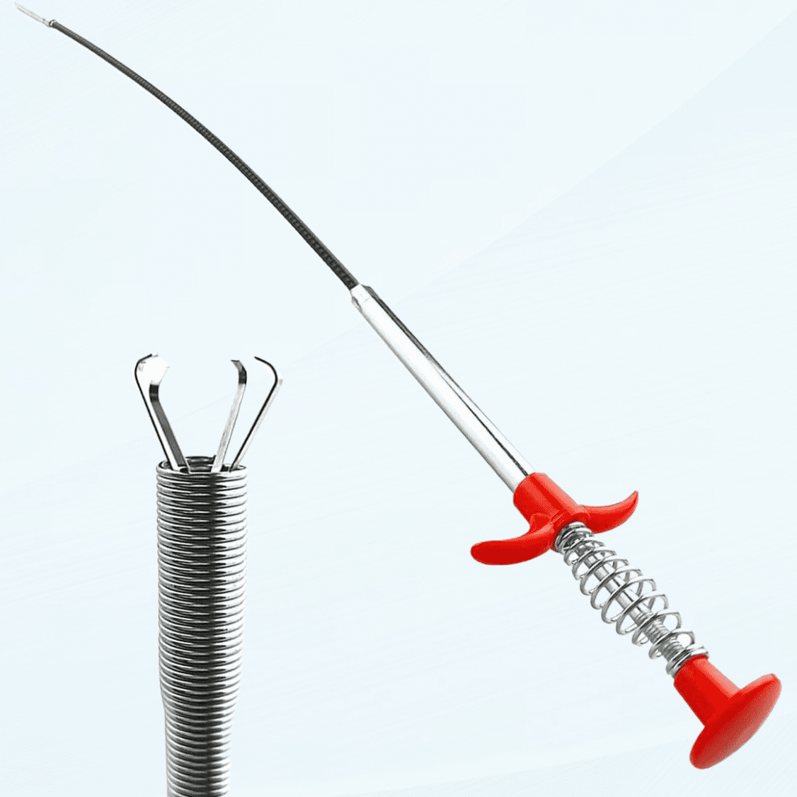 Plumbing Grabber Sink Grabber Flexible Claw Pickup Tool for Litter Pick ...