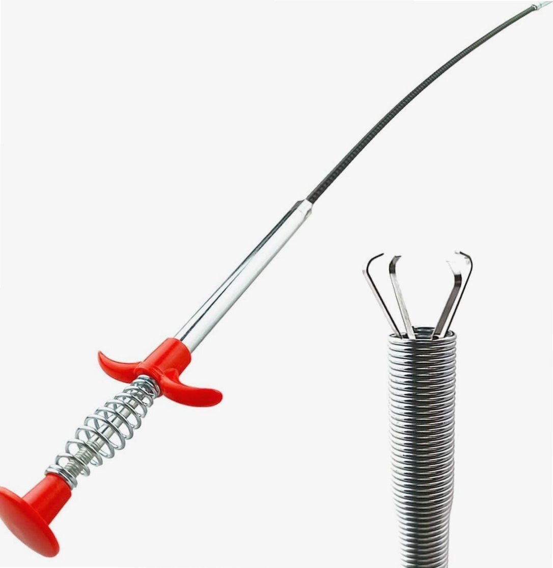 Plumbing Grabber Sink Grabber Flexible Claw Pickup Tool for Litter Pick ...