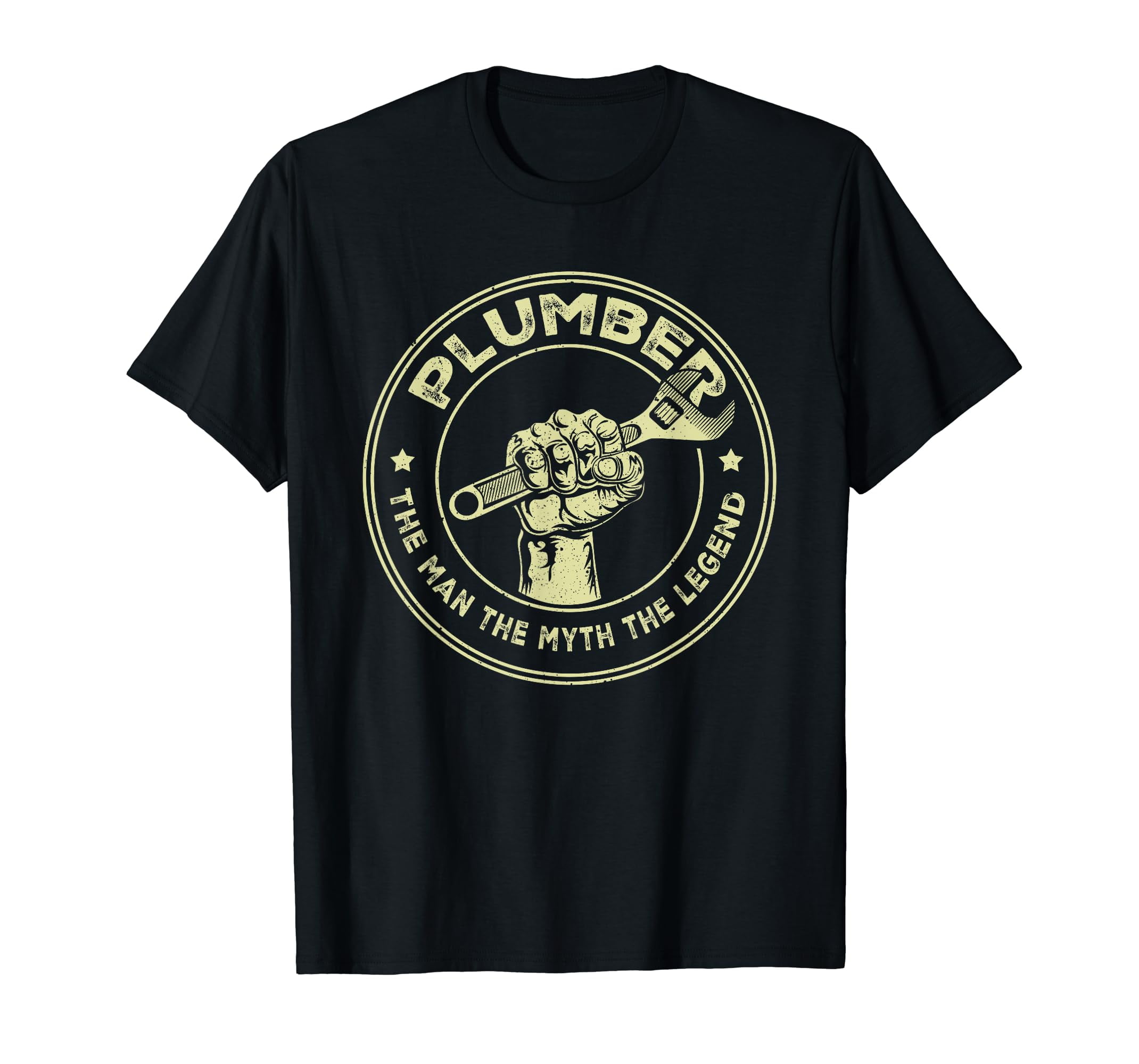 Plumbing Graphic Design Plumber Dad T-Shirt - Walmart.com