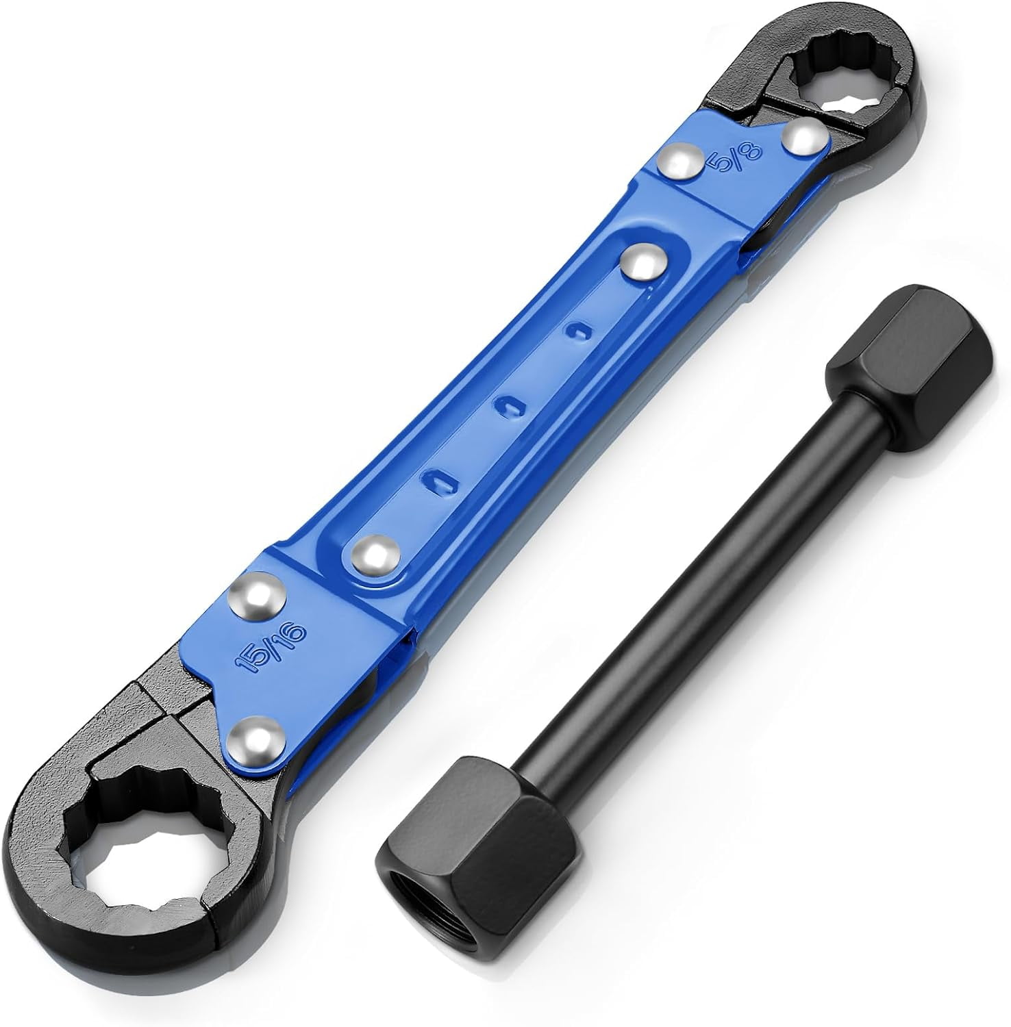Plumbing Tools Angle Stop Wrench Kit, High-Precision Angle-on Wrench ...