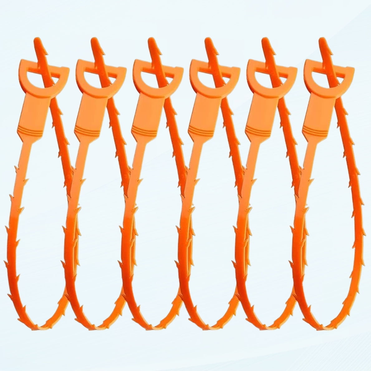 Plumbing Unclogger Tool, 6 Pack 50.5cm Length Drain Cleaner Sticks ...