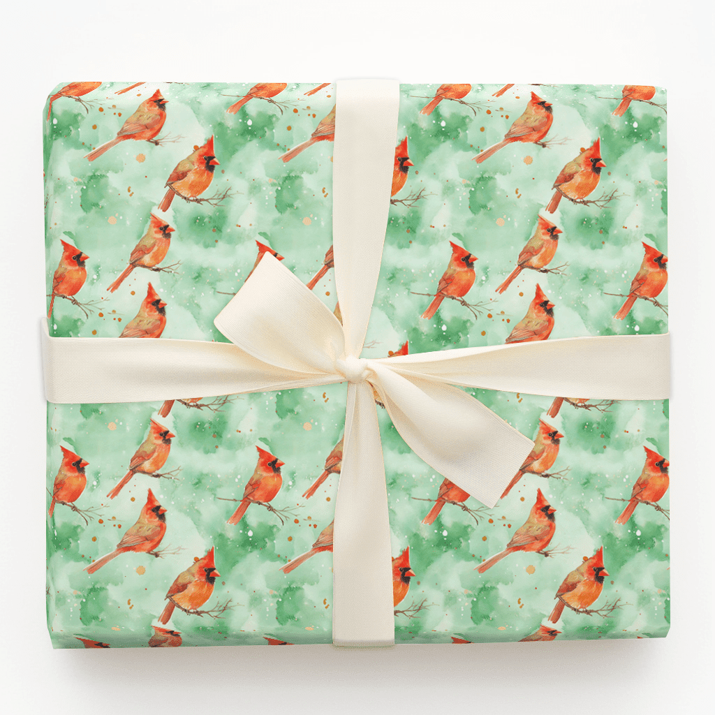 Plume and Grow - Christmas Wrapping Paper Roll - Gift Wrap for Holidays ...