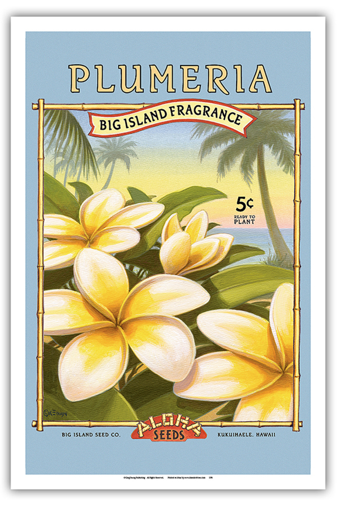 Plumeria - Aloha Seeds - Big Island Seed Company - Big Island Fragrance ...