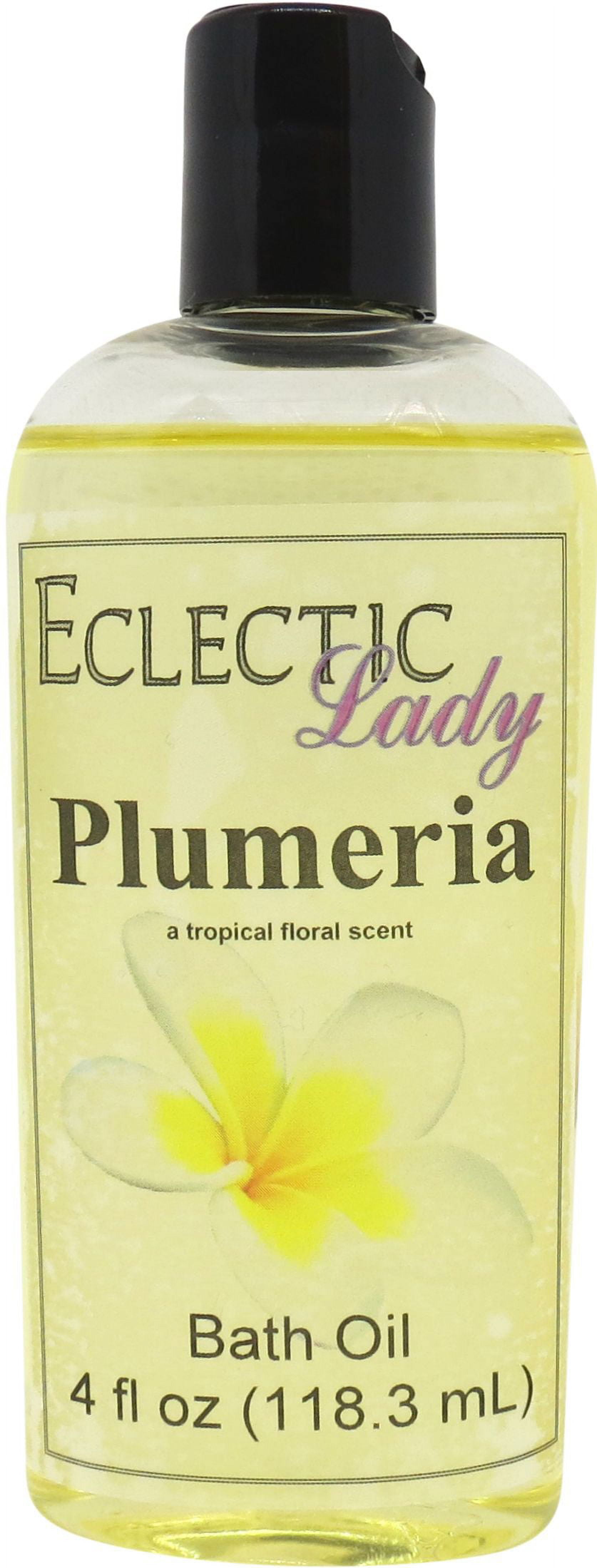 Plumeria Bath Oil - Scented Body Oil - Relaxing & Moisturizing Bathing ...