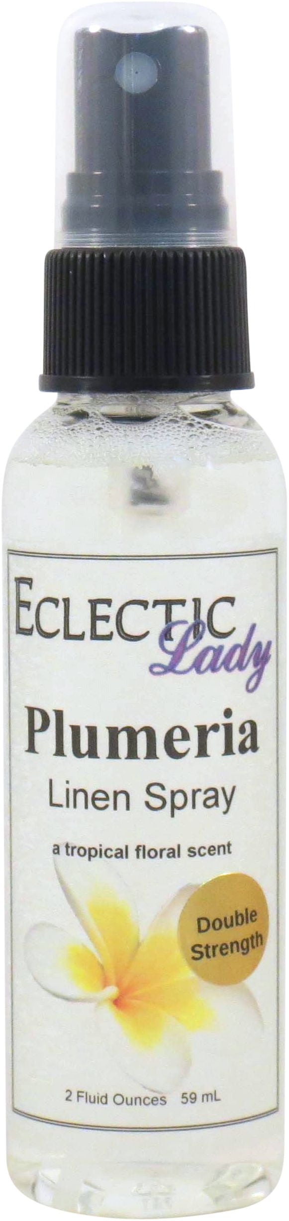 Plumeria Linen Spray (Double Strength), 2 ounces - Eclectic Lady Sheet and Linen Spray - No ...