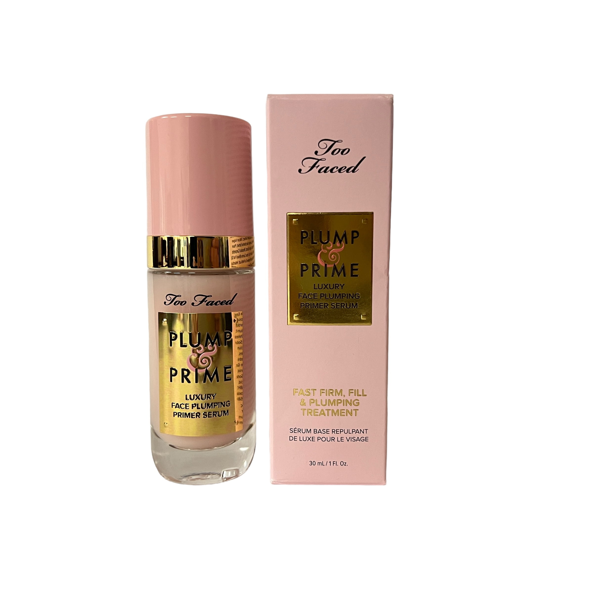 Too Faced Plump & Prime Luxury Face Plumping Primer Serum 1 fl oz ...