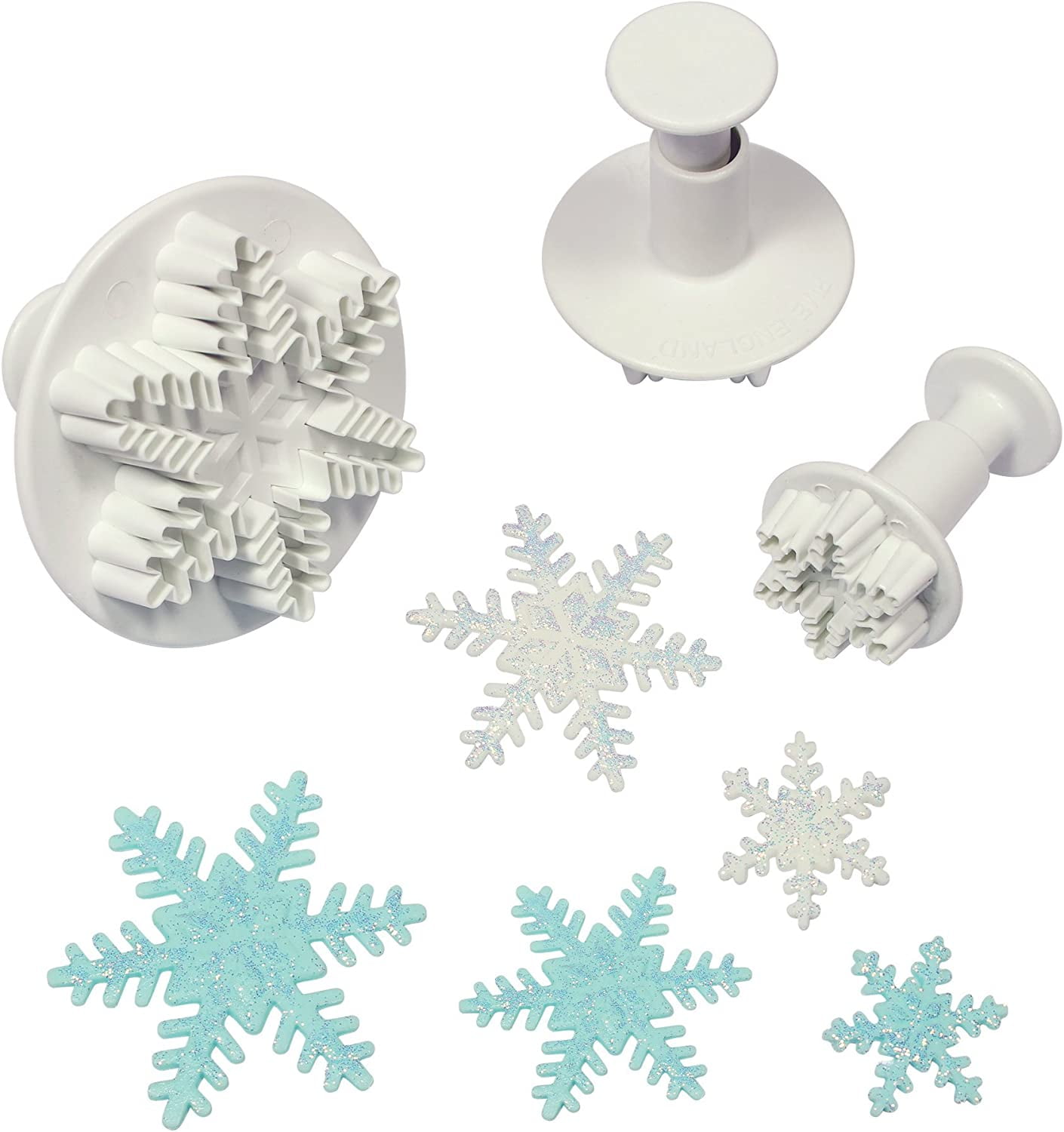 Plunger Cutters, Snowflake, 3-Pack - Walmart.com