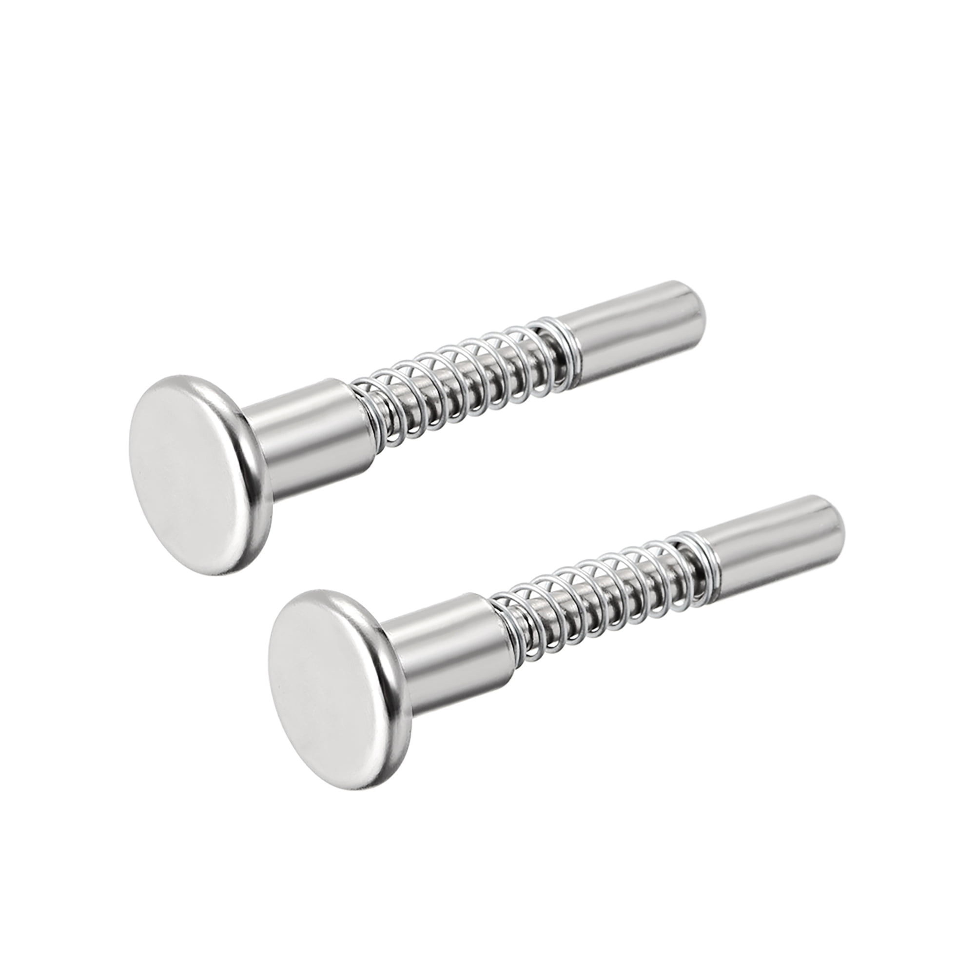 Plunger Latches Spring Loaded Stainless Steel 6mm Head 6mm Spring 50mm ...