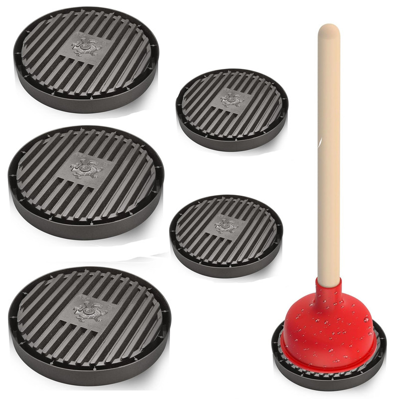 Plunger Tray,Toilet Plunger With Holder,Plunger With Cover,Quick Drying ...