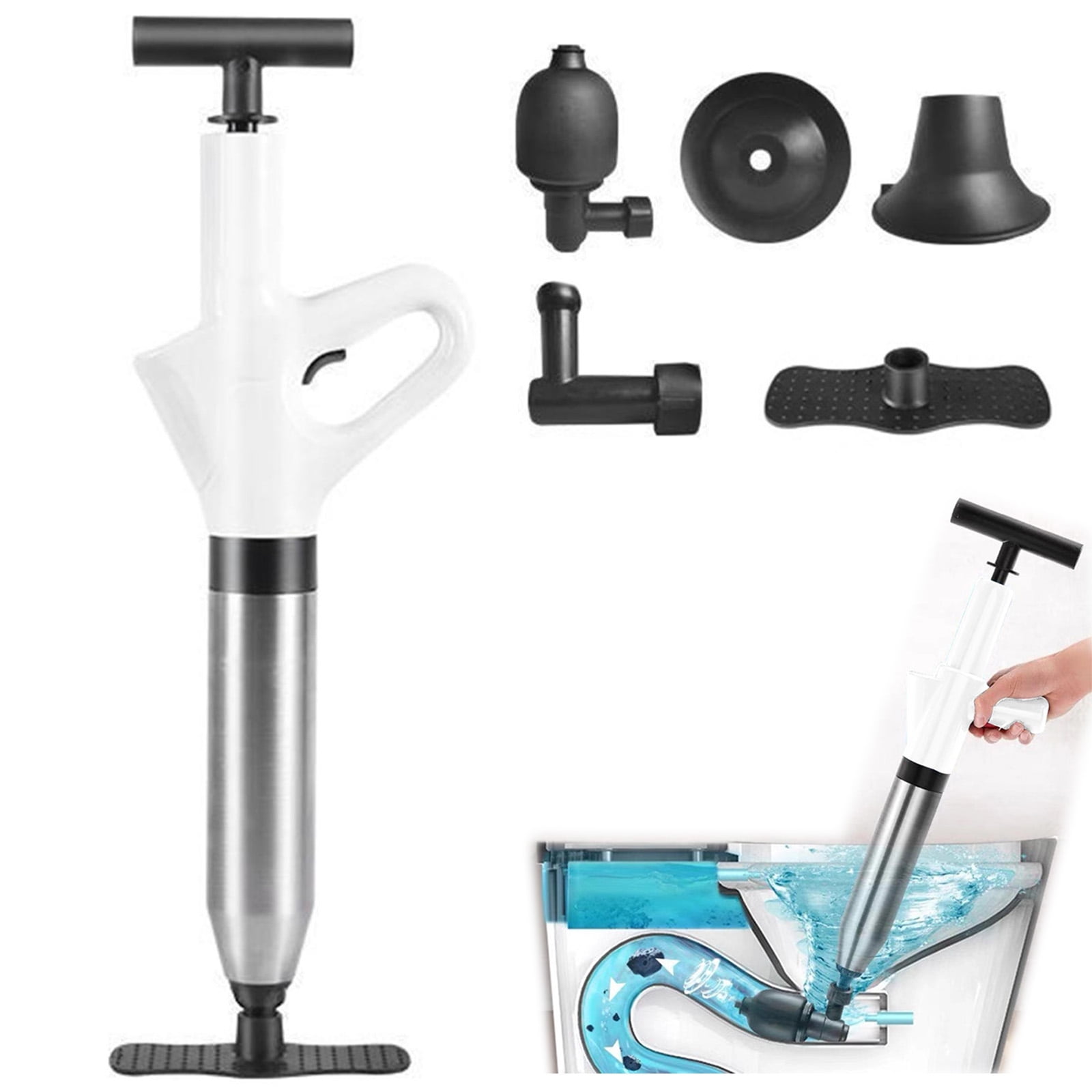 Plungers For Bathroom,Sink Plunger,Toilet Plunger,2025 UPgraded High ...