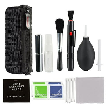Up to 50% OFF, DSLR Camera Lens Cleaning Kit - Spray Bottle, Brush ...