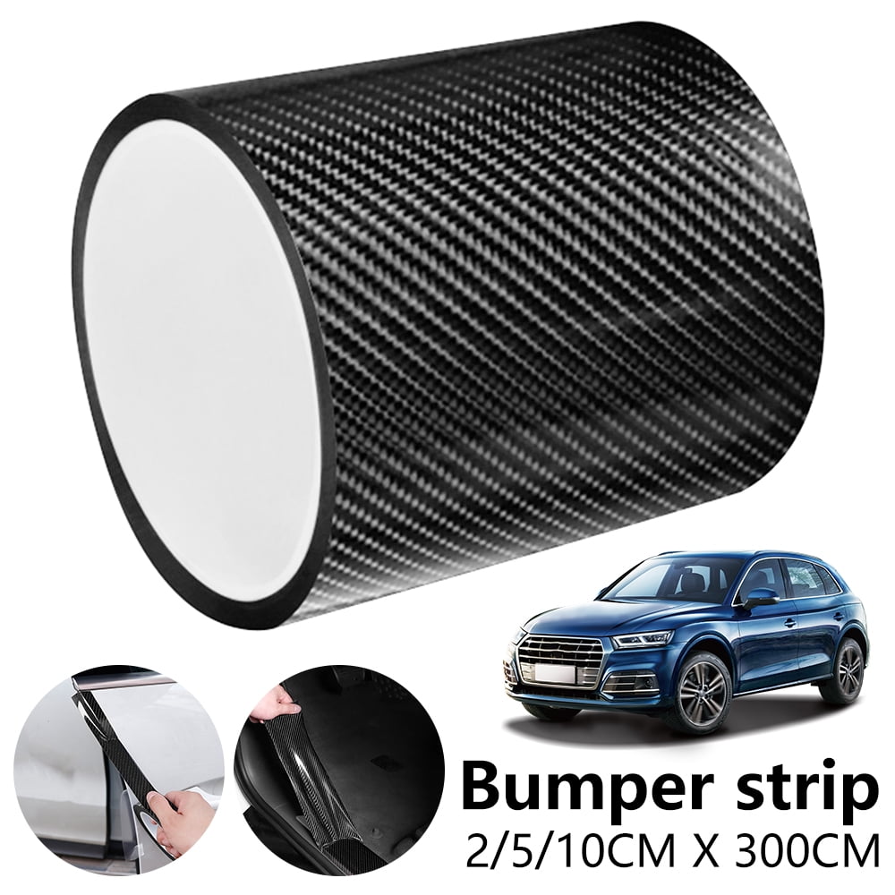 Fznkrag 10cm*3m Carbon Fiber Car Stickers Door Scuff Anti Scratch Tape ...