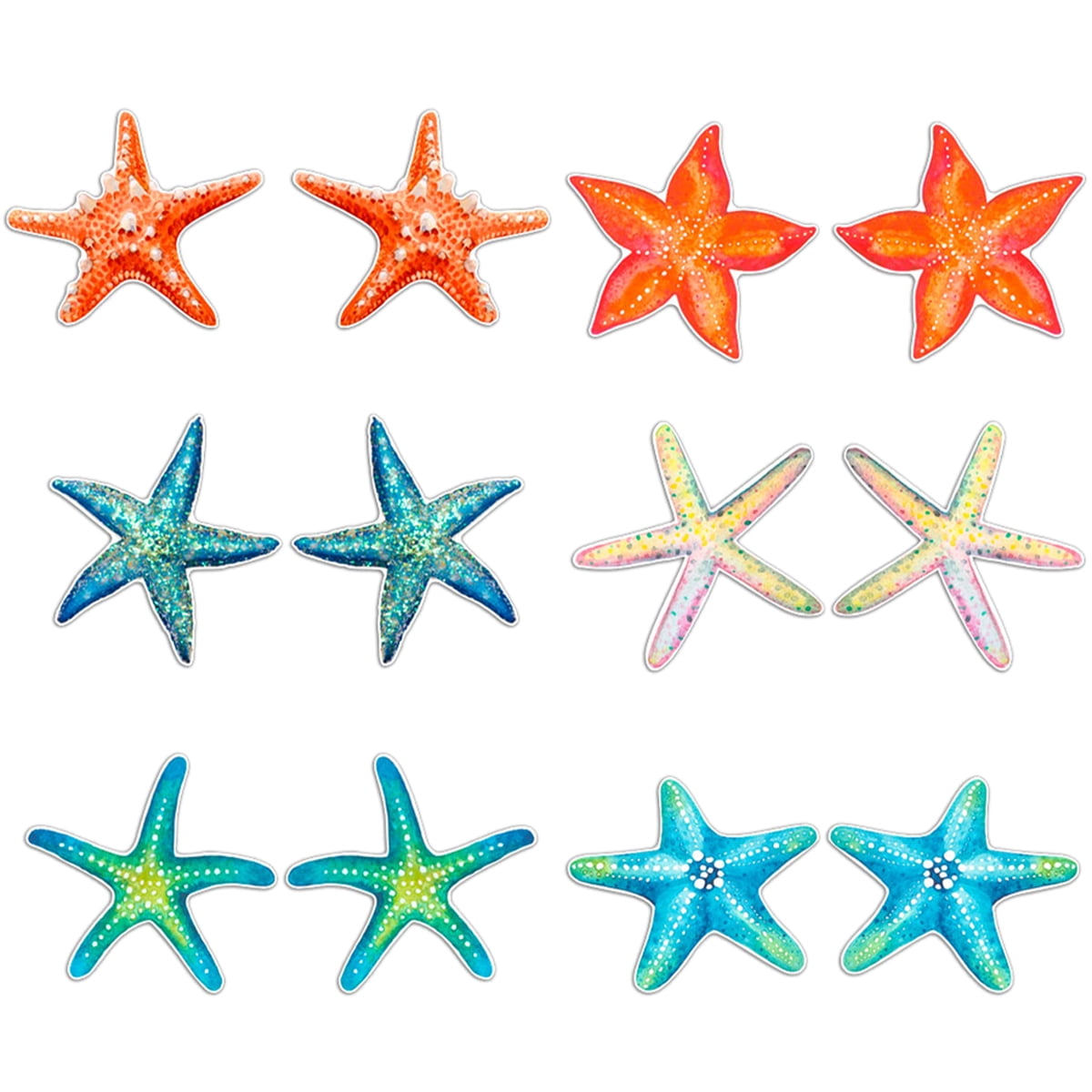 Fznkrag 12pcs Screen Stickers with Exquisite Patterns Magnetic Screen ...