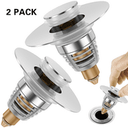 Mer-Maid Drain Magic, Universal Sink Stopper and Bathroom Plug, Instant ...