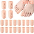 Pluokvzr 20 Pcs SEBS Gel Big Toe Caps, Antiskid Protectors, For Pain ...