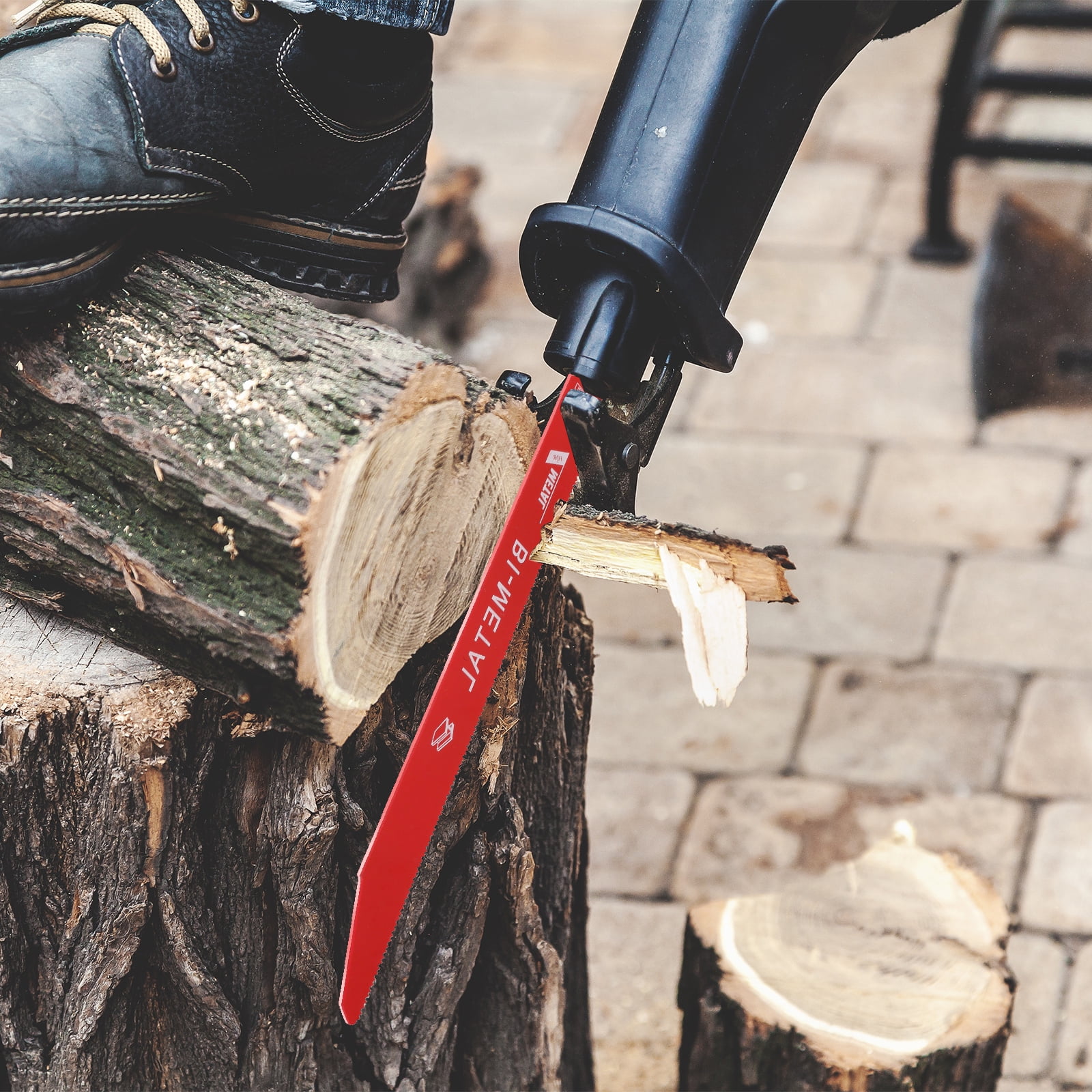 Pluokvzr 25pcs Reciprocating Saw Blades 9 inch 14/18 TPI Bi Metal ...