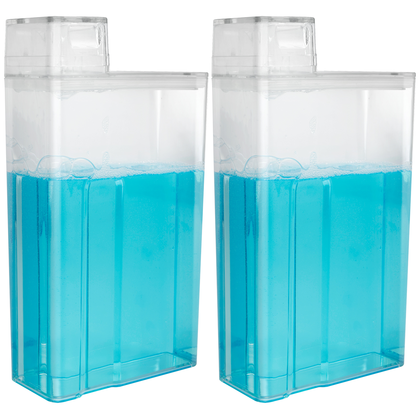 Fznkrag 2Pcs Laundry Detergent Dispenser 1.2L Large Capacity Laundry ...