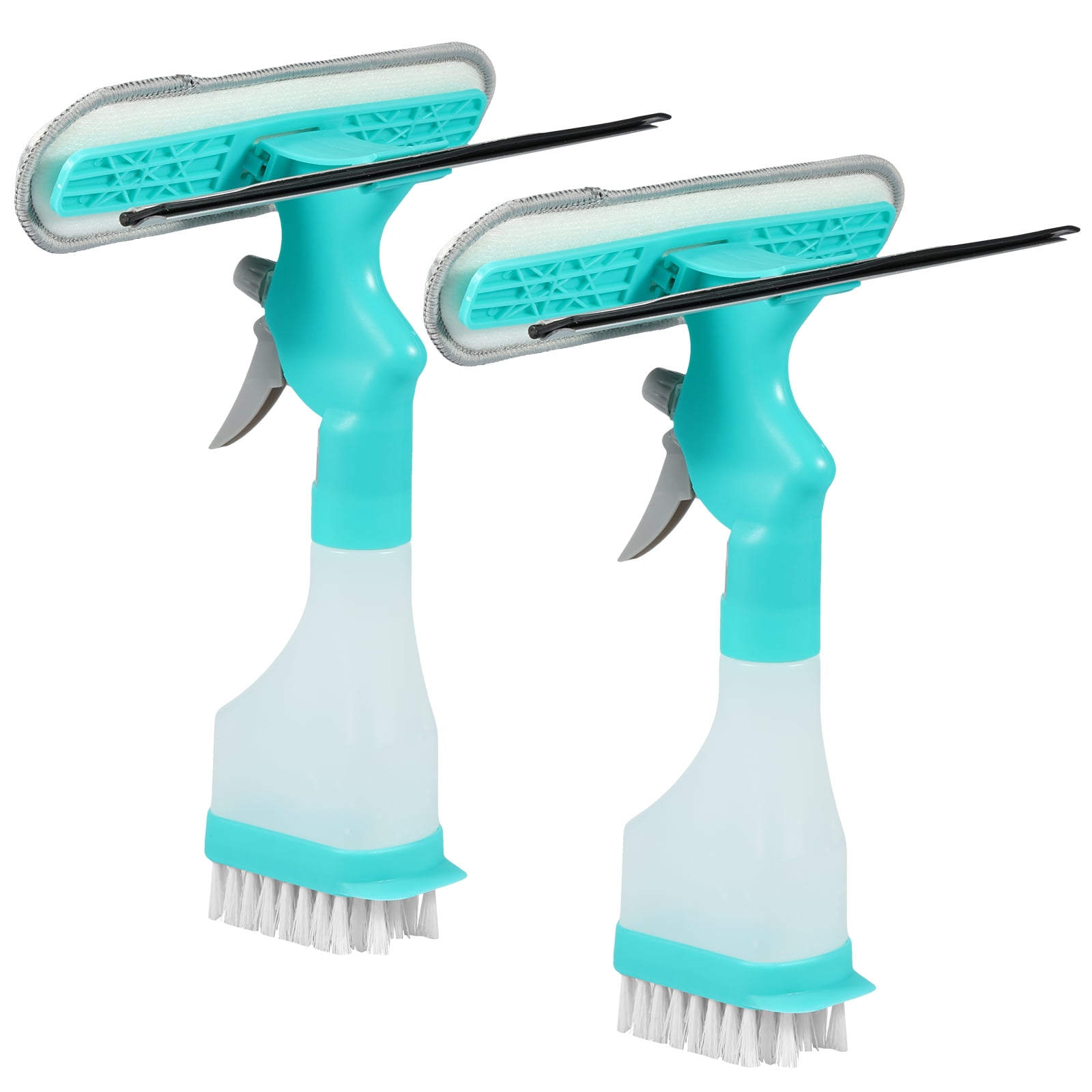 Pluokvzr 4 in 1 Flexible Window Cleaner Tool Convenient Window Squeegee ...