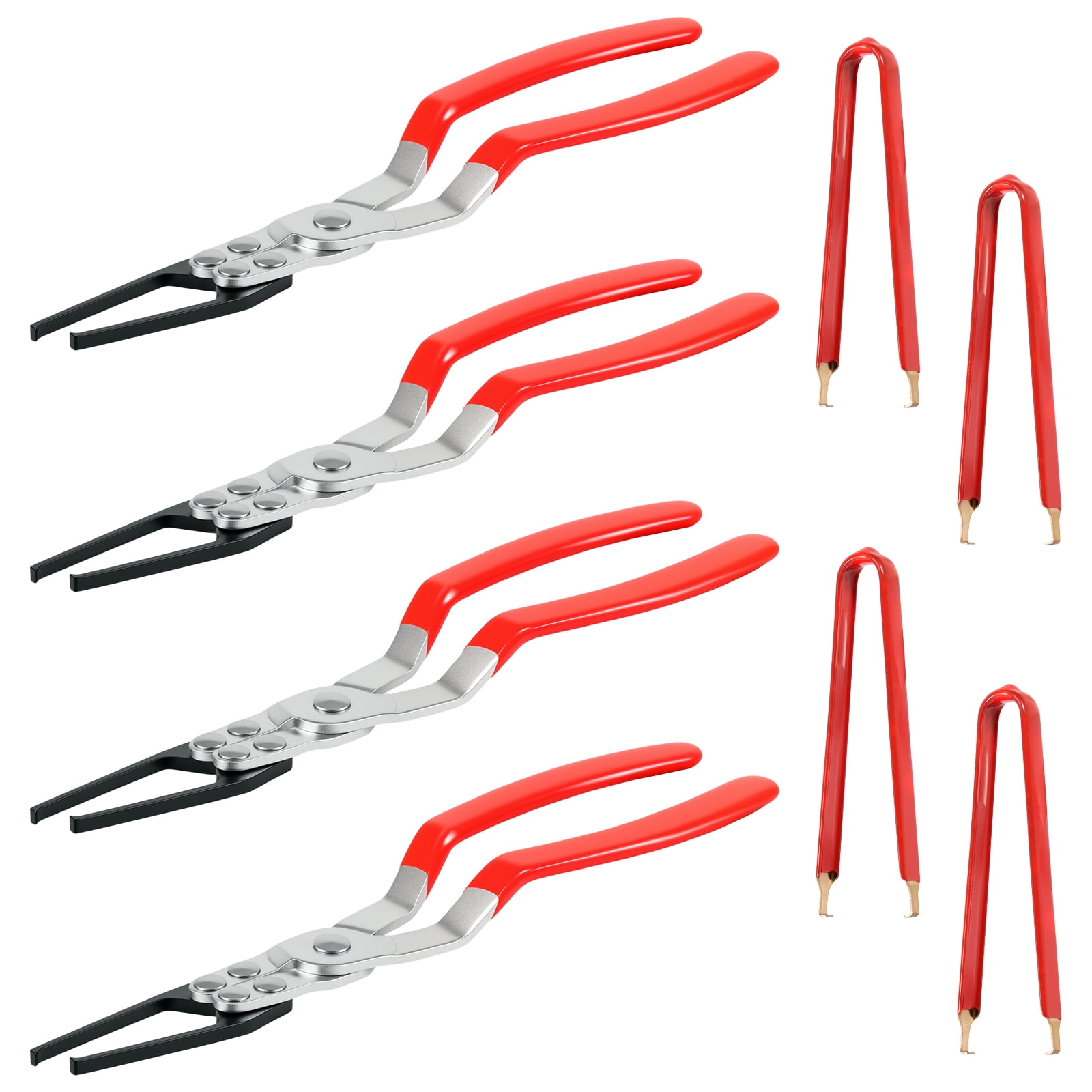 Pluokvzr 4pcs Car Relay Puller Pliers with Ergonomic Handle Metal Fuse ...