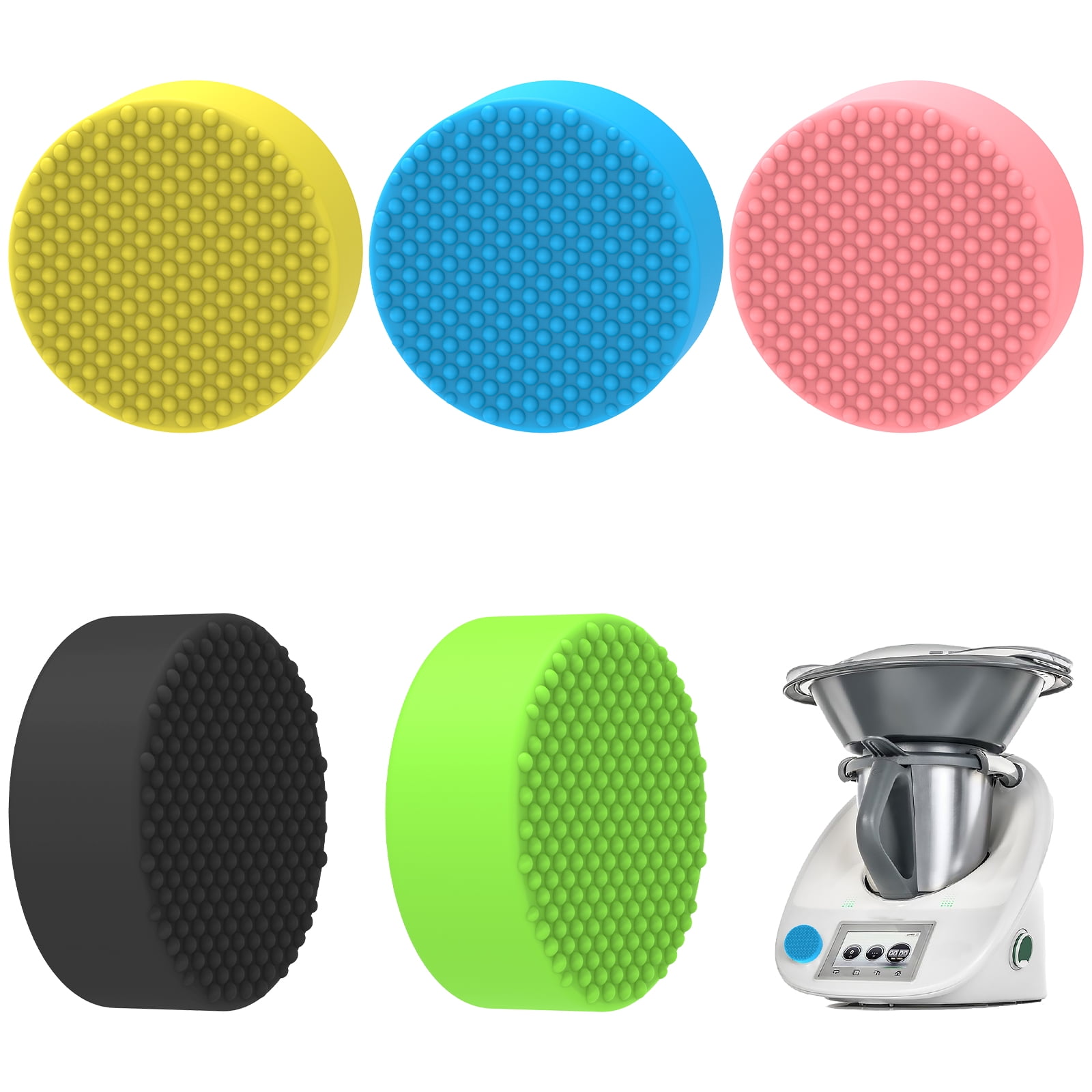 Pluokvzr 5 Pcs Food Processor Switch Cover Silicone Food Processor ...