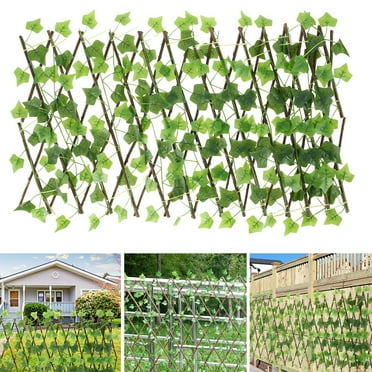 Expanding Fence Retractable Fence, Artificial Garden Plant Fence ...