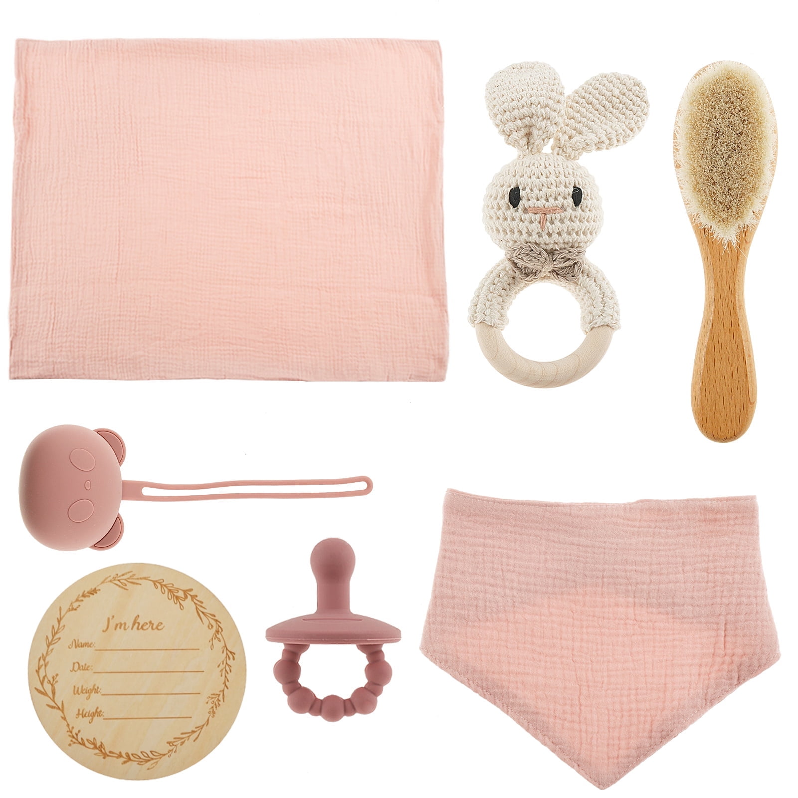 Pluokvzr Baby Gift Set Practical Baby Gift Basket Set Includes Baby ...