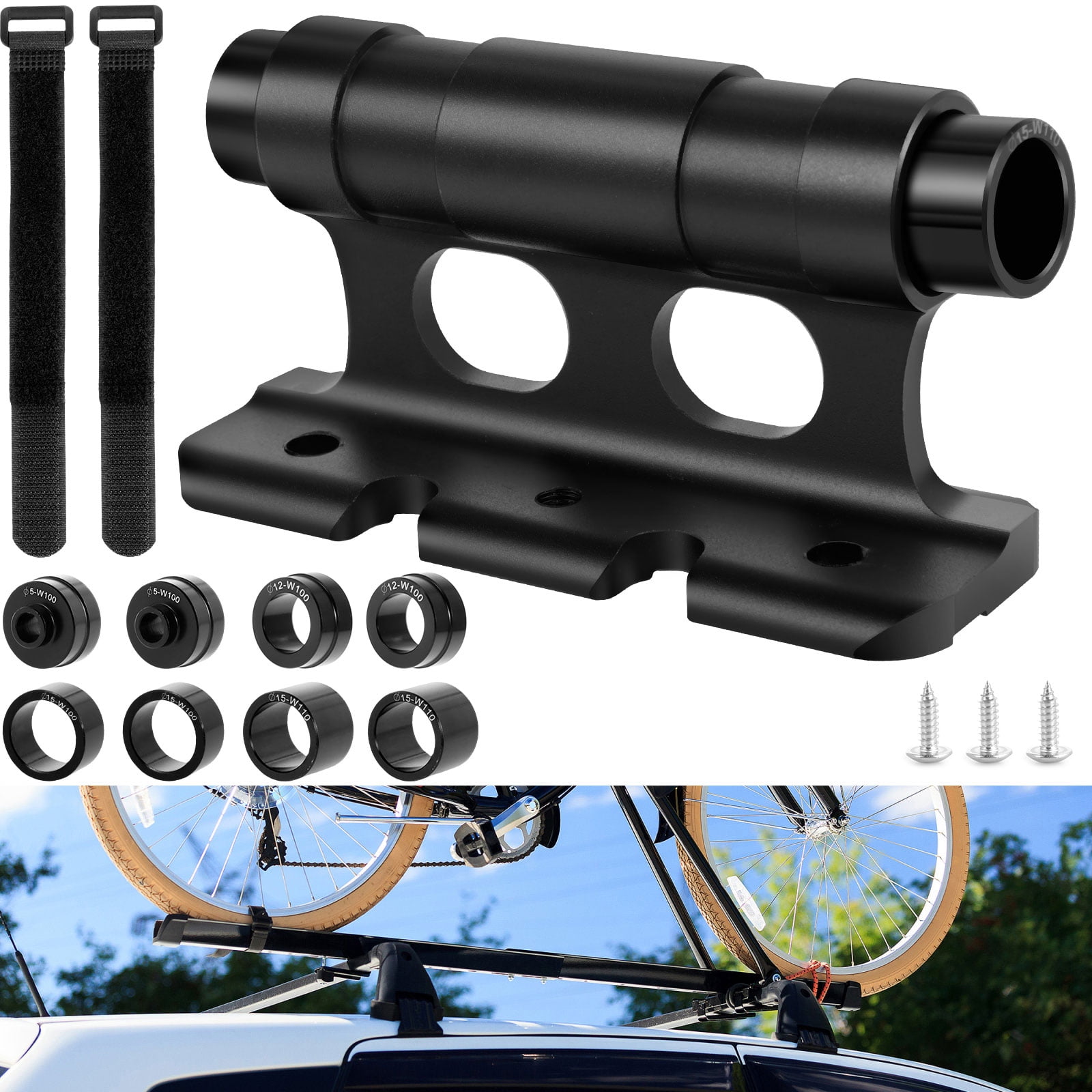 Pluokvzr Bike Fork Mount Block Waterproof Bicycle Fork Fixed Clip ...
