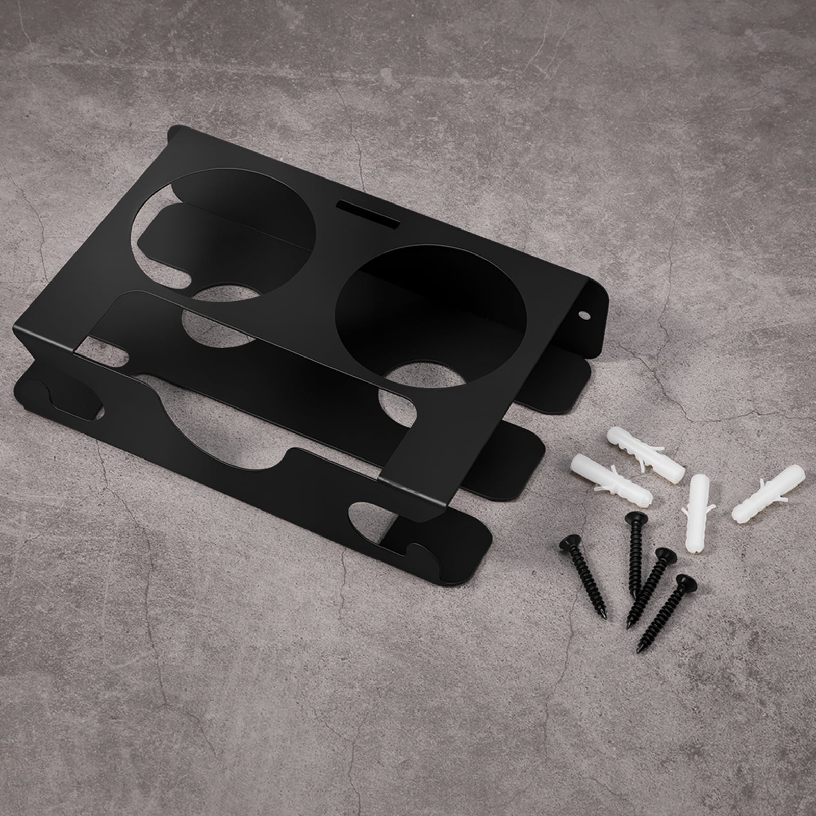 Pluokvzr Carbon Steel Spray Bottle Storage Rack With Angle Grinder ...