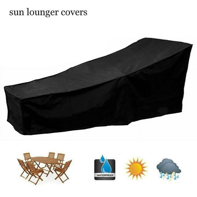 Pluokvzr Deck chair cover,Patio Chair Covers, Out door, Heavy Duty and ...