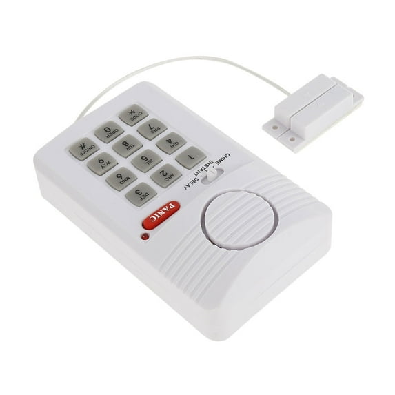 Pluokvzr Door and Window Alarms System Wireless with Panic Button ...