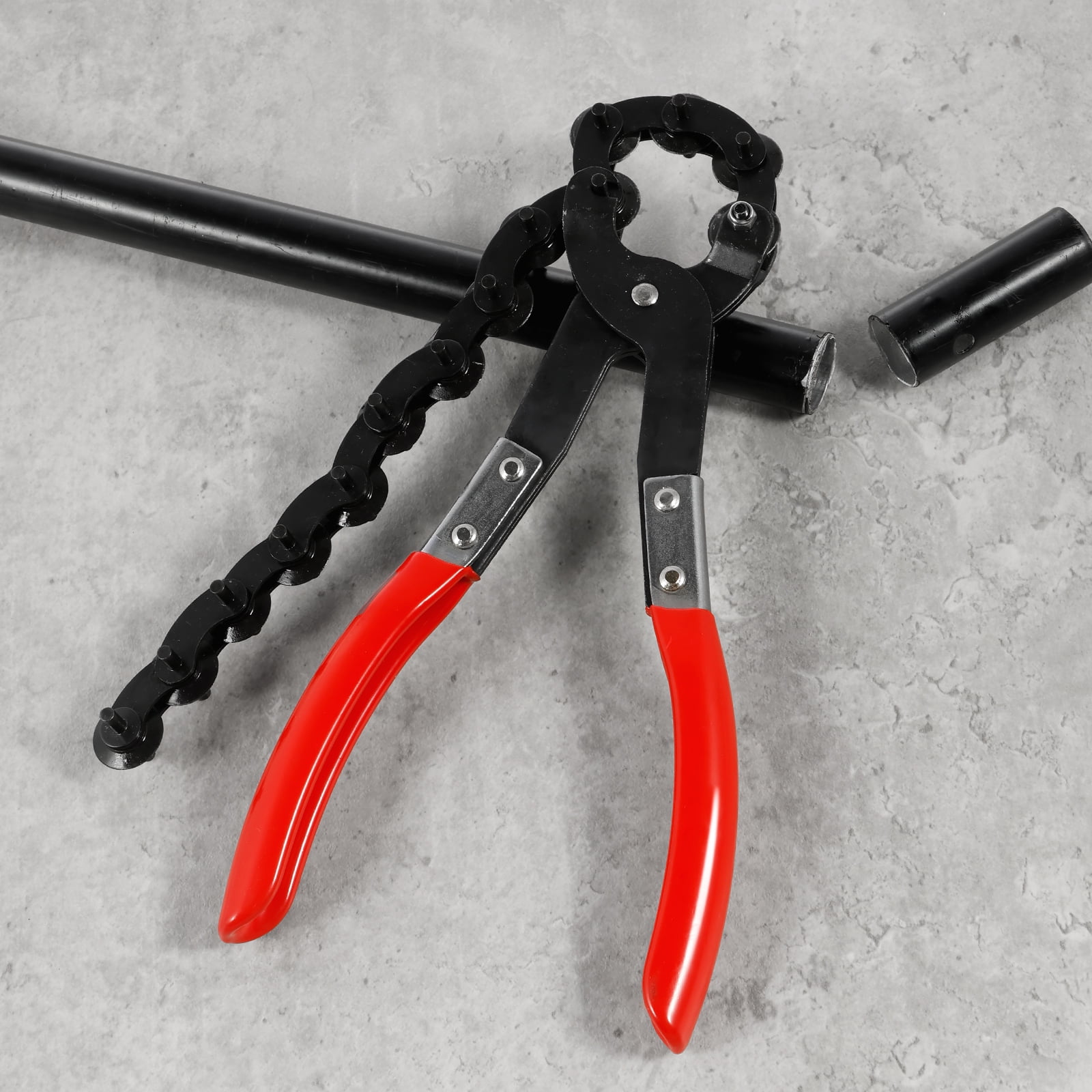 Pluokvzr Exhaust Pipe Cutter Tool with Nonslip Handle Cuts 3/4" to 3-1/ ...